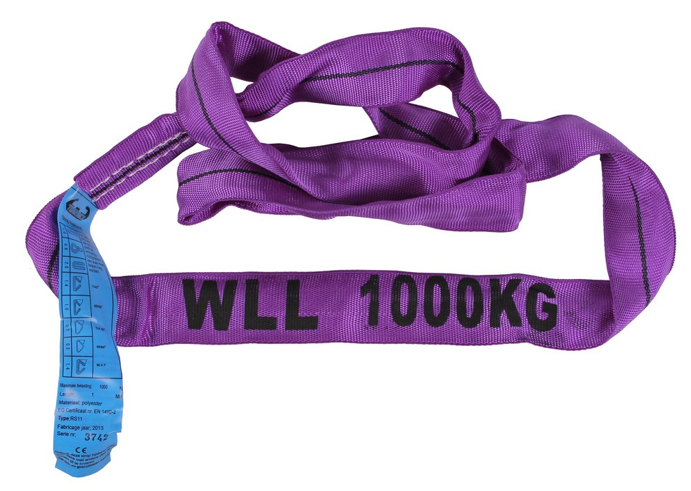 Round sling 1 ton 1m | Valkenpower